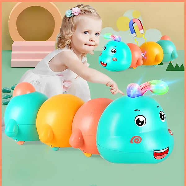 Musical Magnetic Crawling Caterpillar Toy – trendytoysco